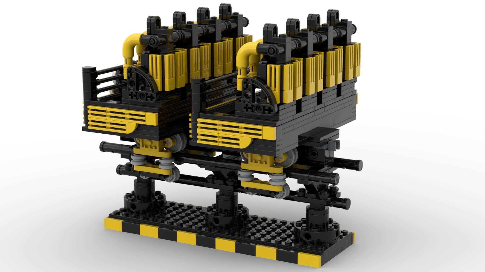 THE SMILER - Alton Towers ( Digital Instructions ) - Etsy
