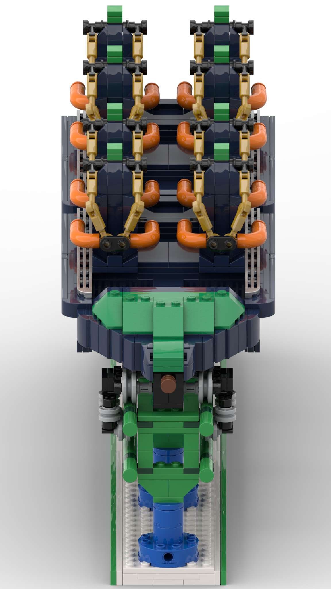 KINGDA KA - Blue Train - Six Flags Great Adventure ( Only Instructions ...