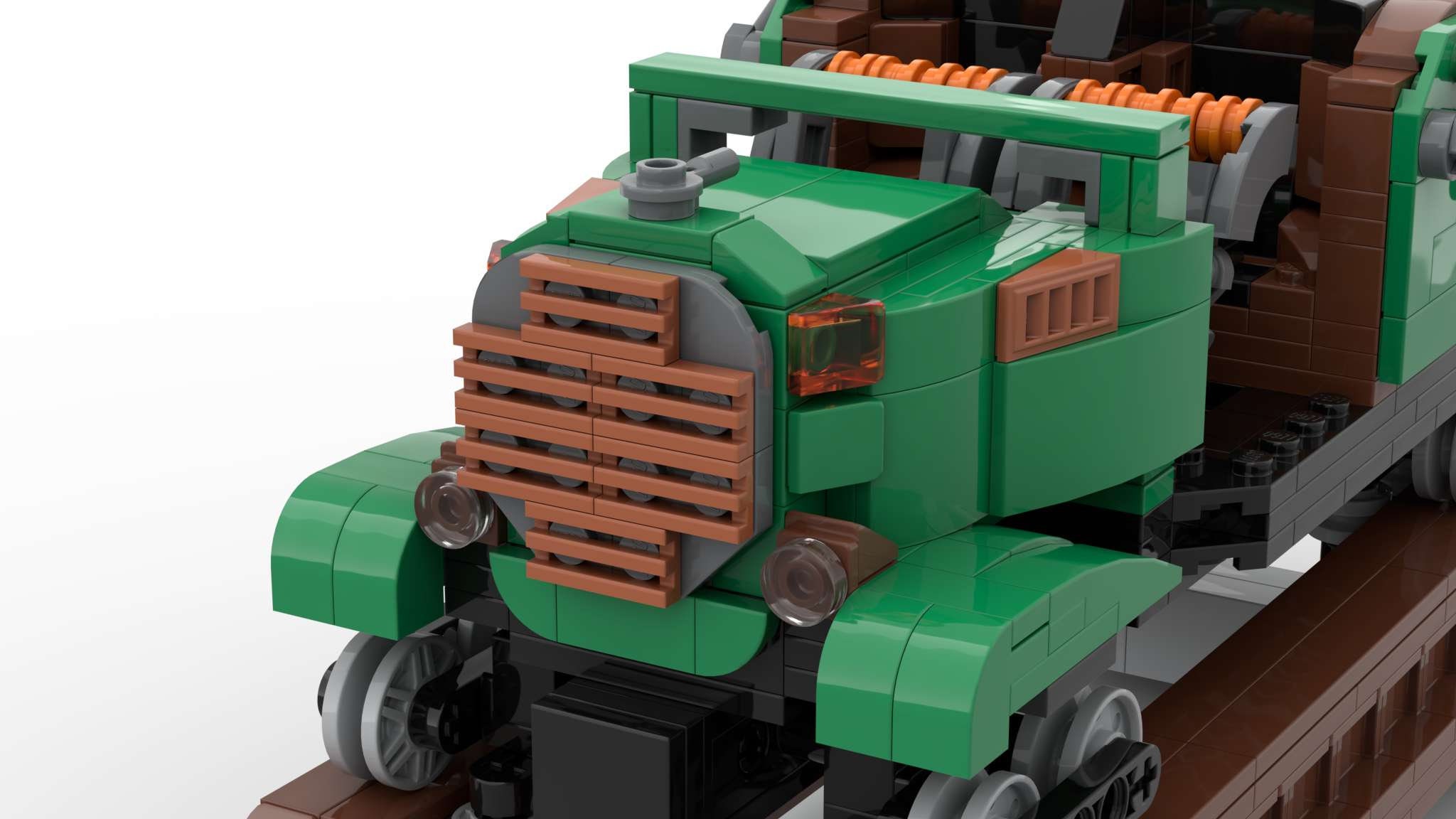 TWISTED TIMBERS Green Train / Kings Dominion Only Instructions and ...