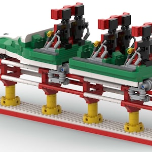 TOP THRILL DRAGSTER - Green Train - Cedar Point ( Only Instructions and ...