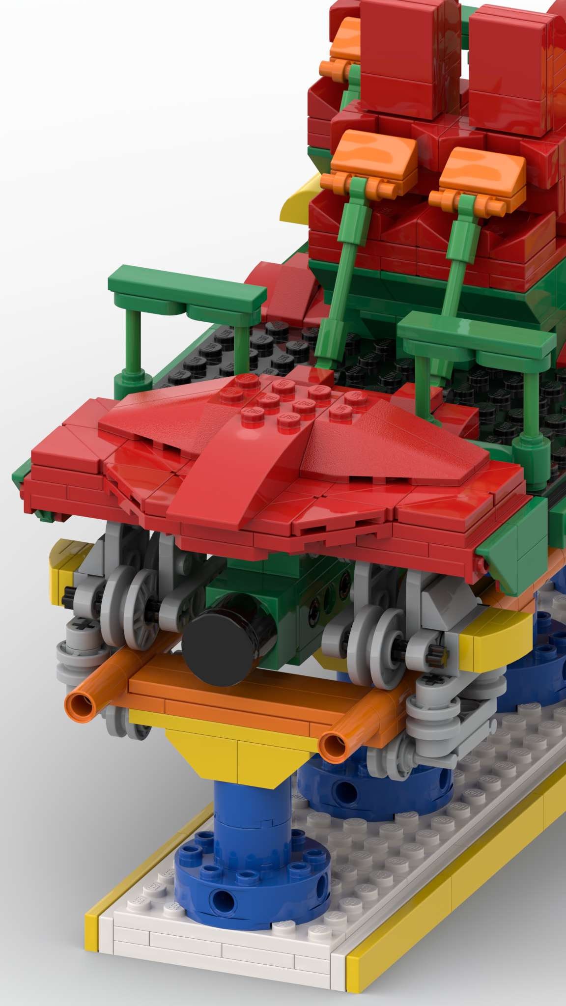 BEHEMOTH Canada's Wonderland Only Instructions and Parts List - Etsy