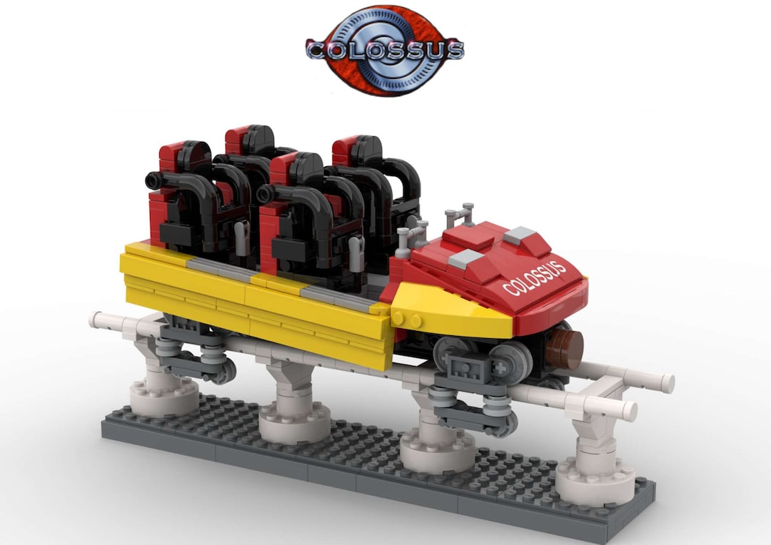COLOSSUS - Thorpe Park ( Only Instructions and Parts List ) - Etsy UK