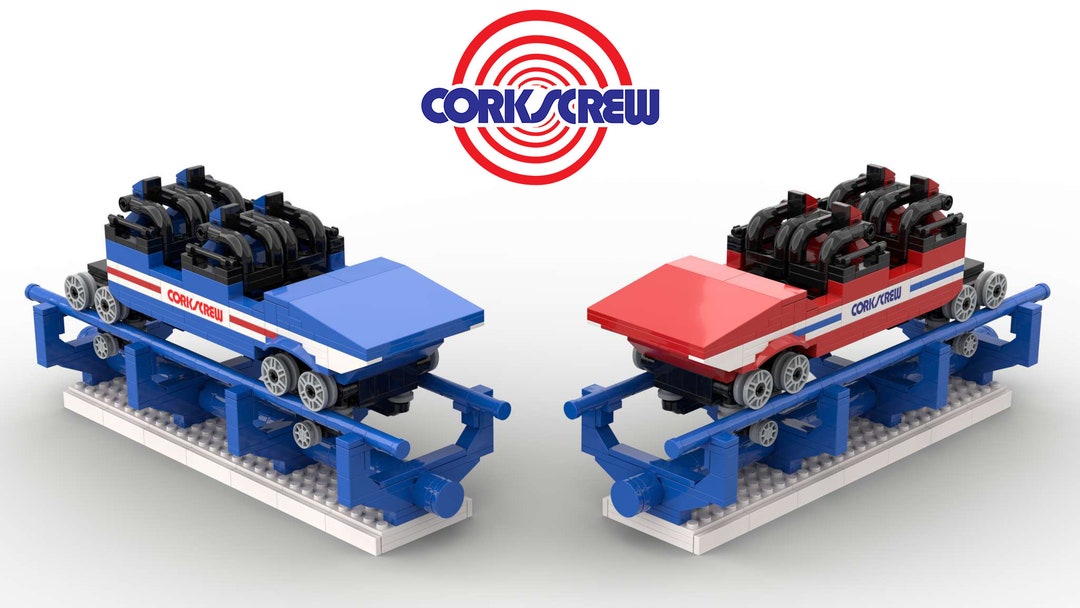 CORKSCREW - Cedar Point ( Only Instructions and Parts List ) - Etsy