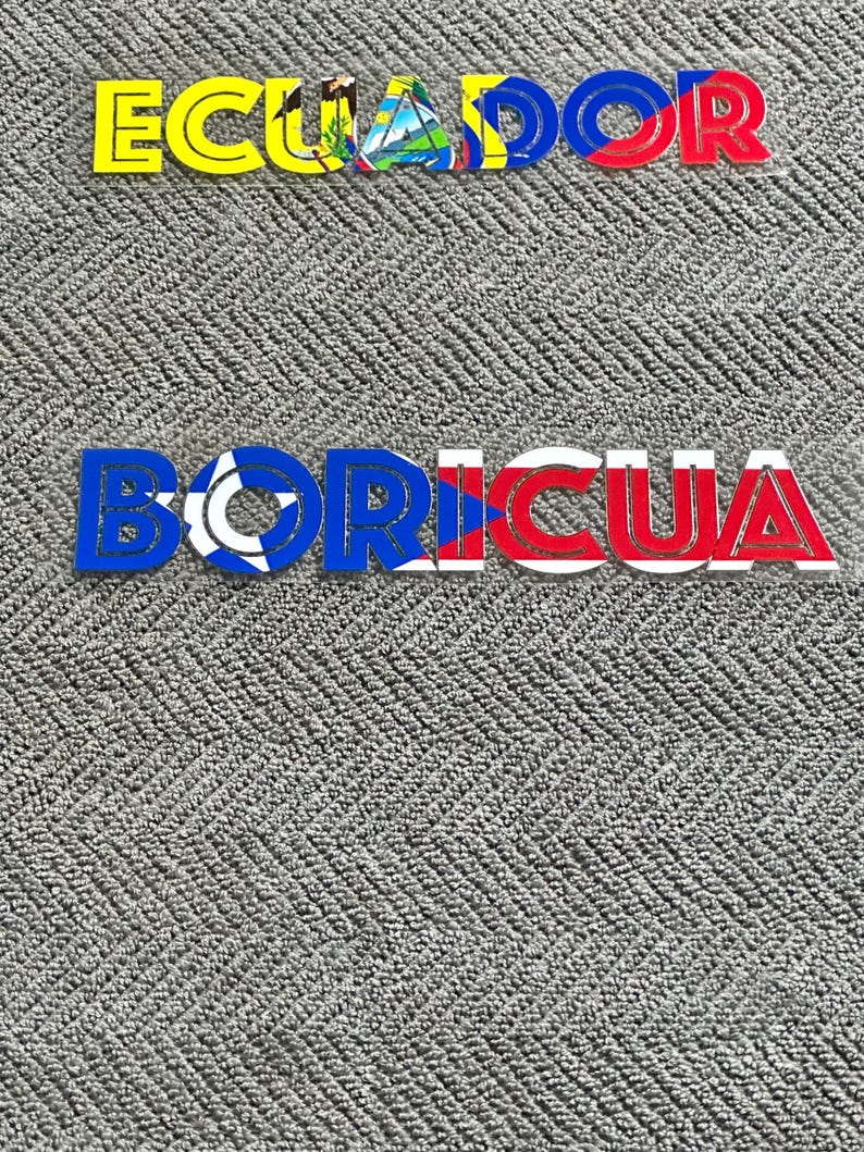 Country Flag Stickers / Stickers for Multiple Uses / Custom Flag ...