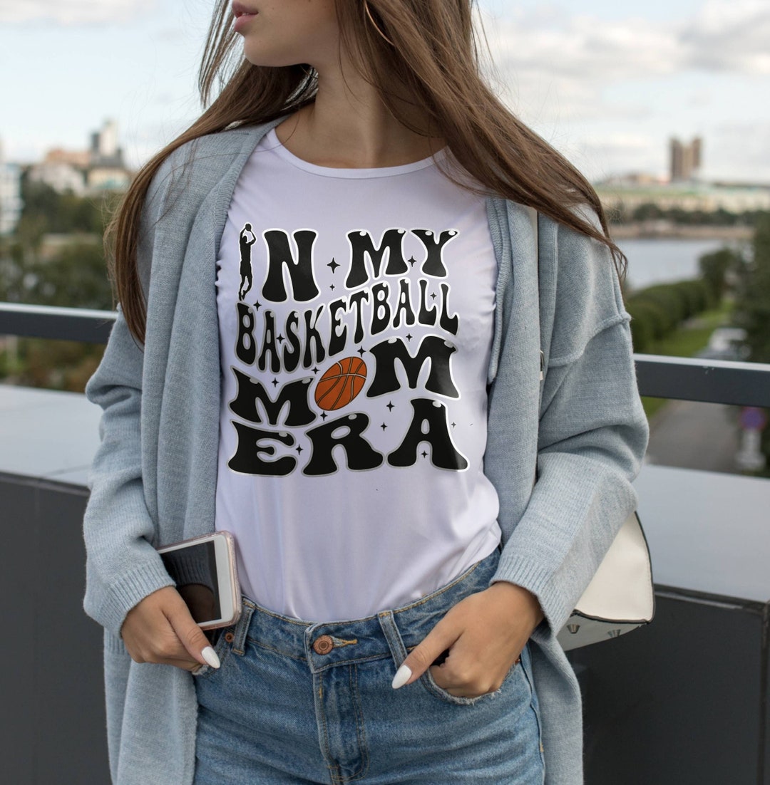 In My Basketball Mom Era Shirt,gift for Basketball Moms,basketball Mom ...