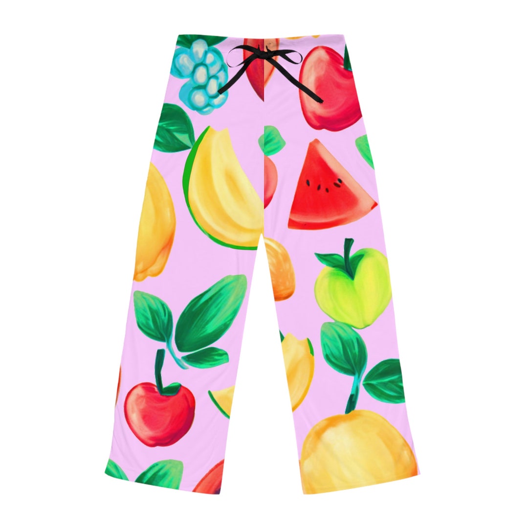 Women's Fruit Pajama Pants - Etsy