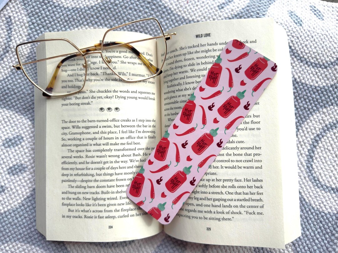 Double Sided Spicy Bookmark: Trendy Bookish Gift - Etsy