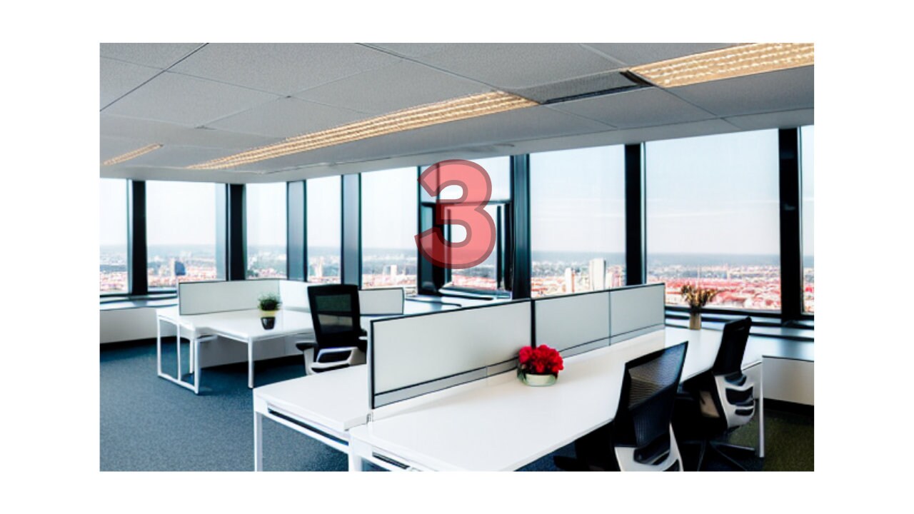 4 Professional Zoom Virtual Backgrounds | Home Office | Frankfurt ...