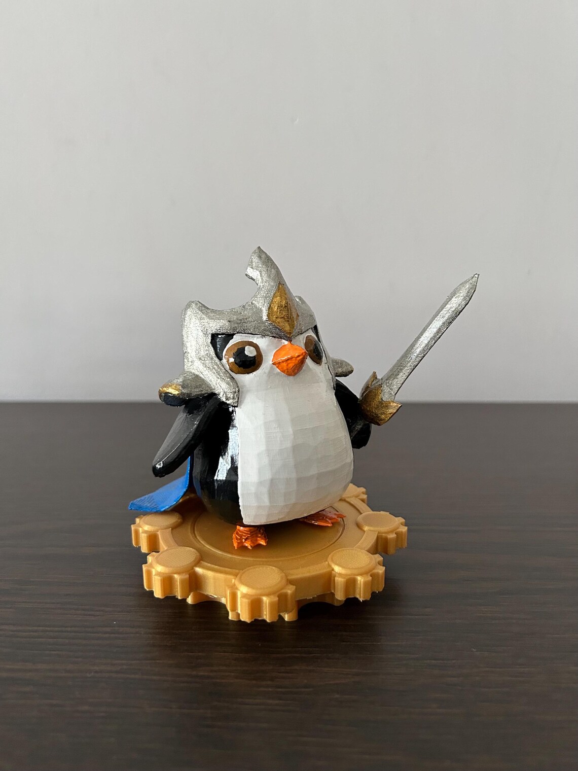 TFT Little Legends Bust: Teamfight Tactics Figure, Knight Penguin Gift ...