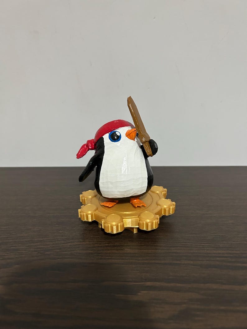 TFT Little Legends Bust: Teamfight Tactics Figure, Knight Penguin Gift ...