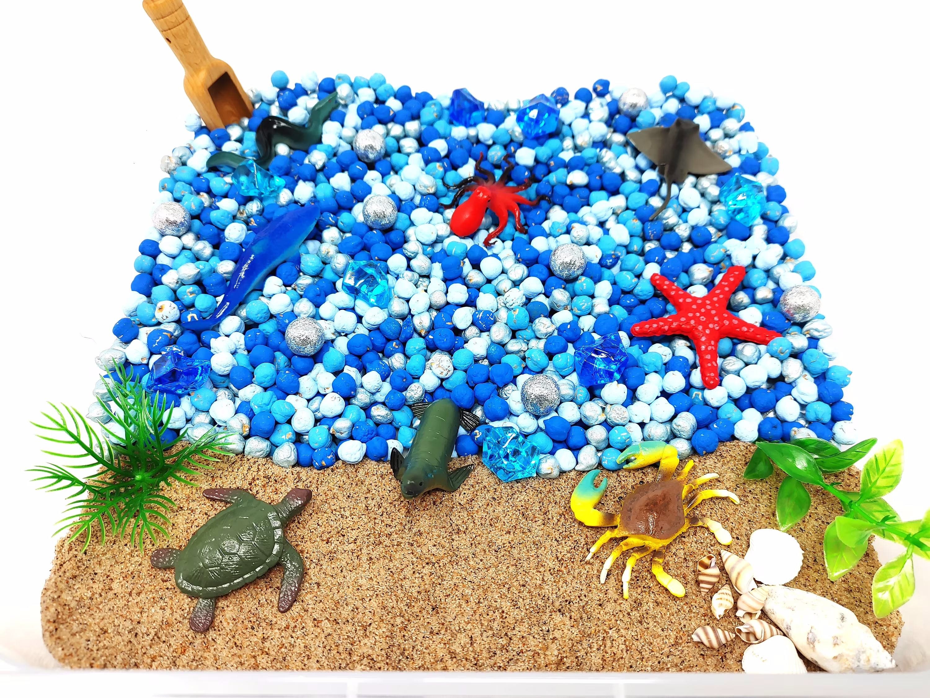 Ocean Sensory Bin,ocean Sensory Kit,under the Sea Sensory Box,kids Gift ...