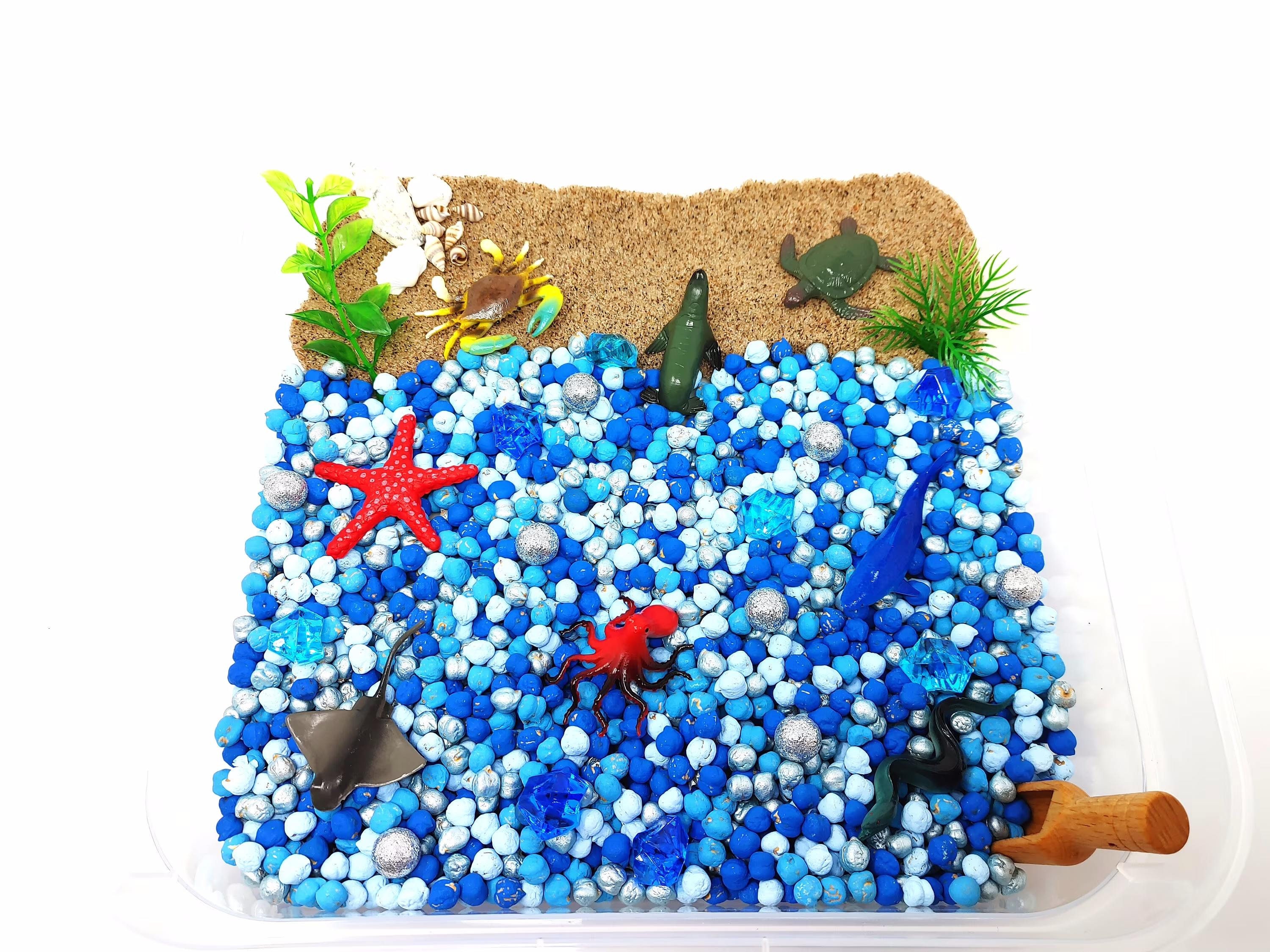 Ocean Sensory Bin,ocean Sensory Kit,under the Sea Sensory Box,kids Gift ...