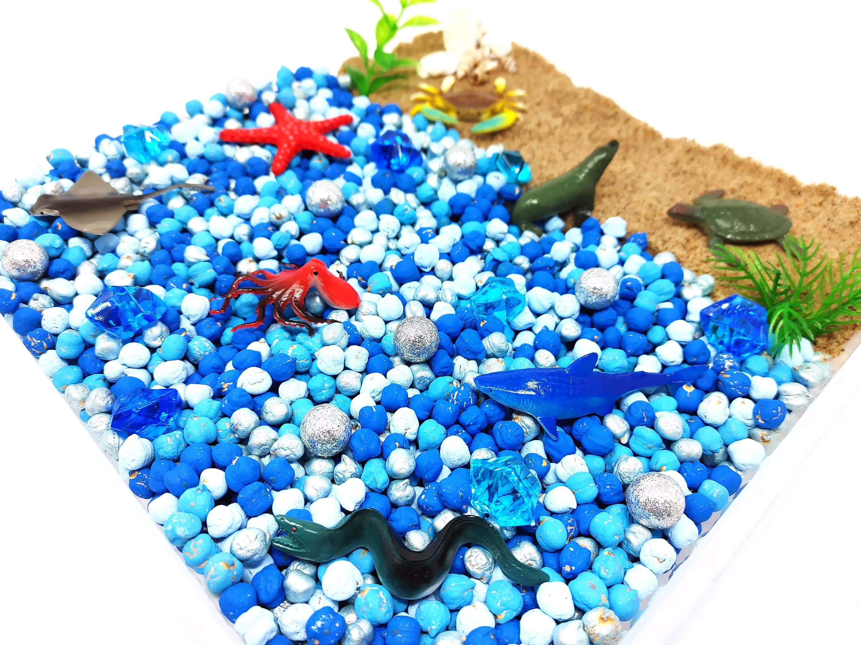 Ocean Sensory Bin,ocean Sensory Kit,under the Sea Sensory Box,kids Gift ...