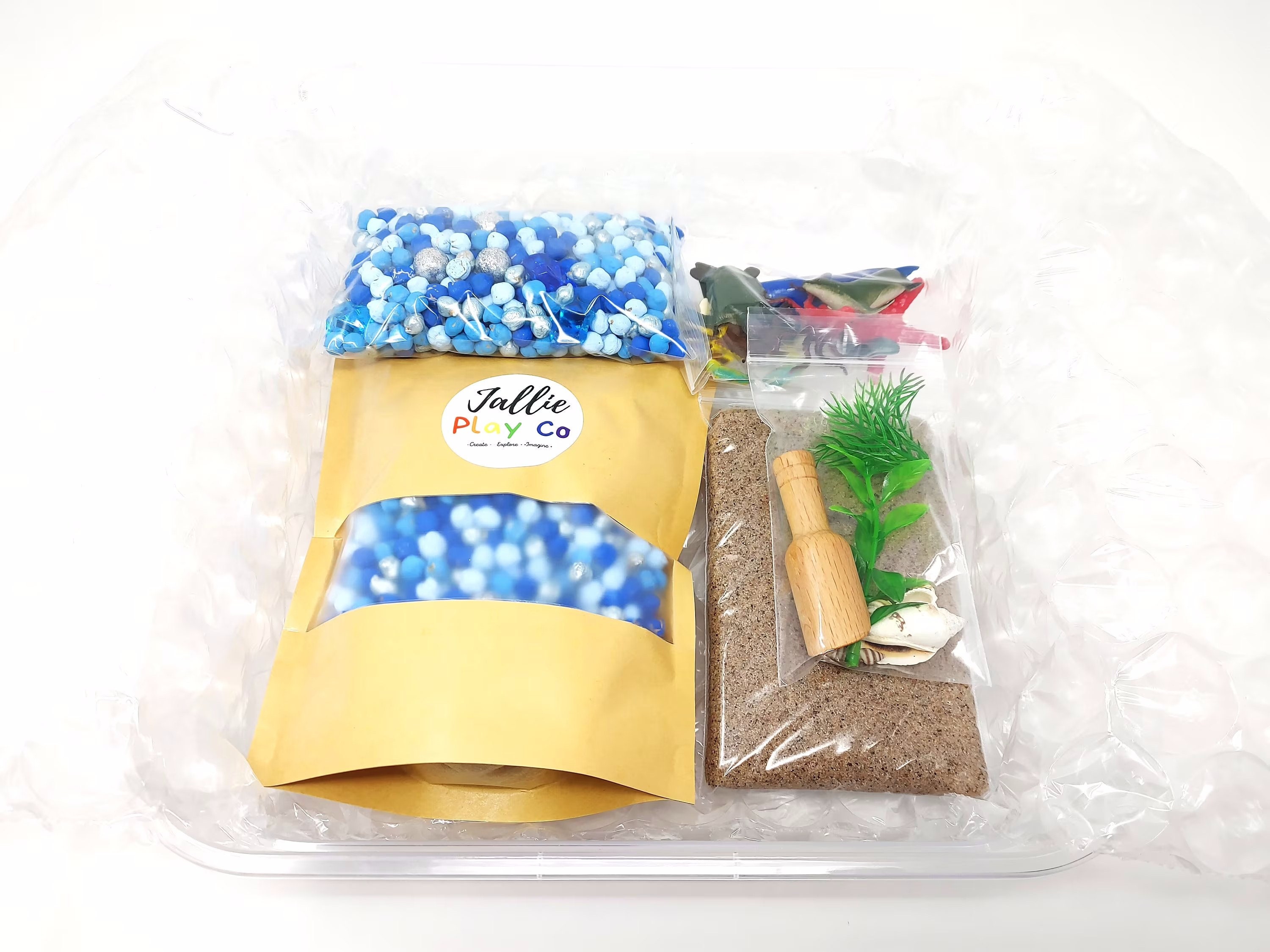Ocean Sensory Bin,ocean Sensory Kit,under the Sea Sensory Box,kids Gift ...