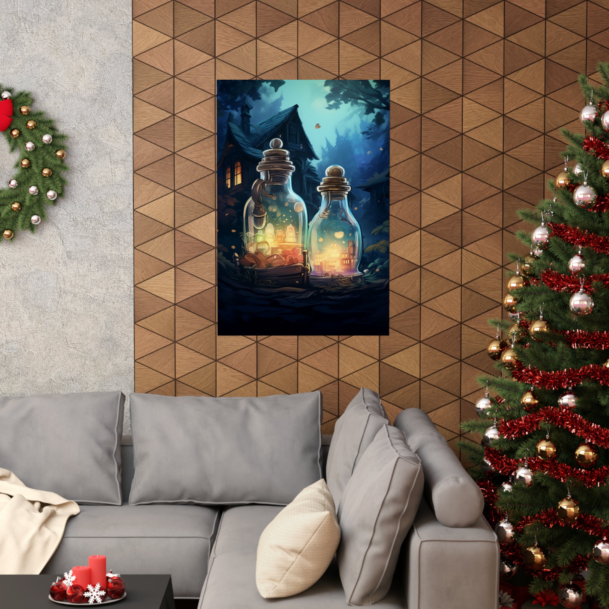 Fairycore Wall Art, Fantasy Poster, Fairycore Gift, Eco-friendly ...