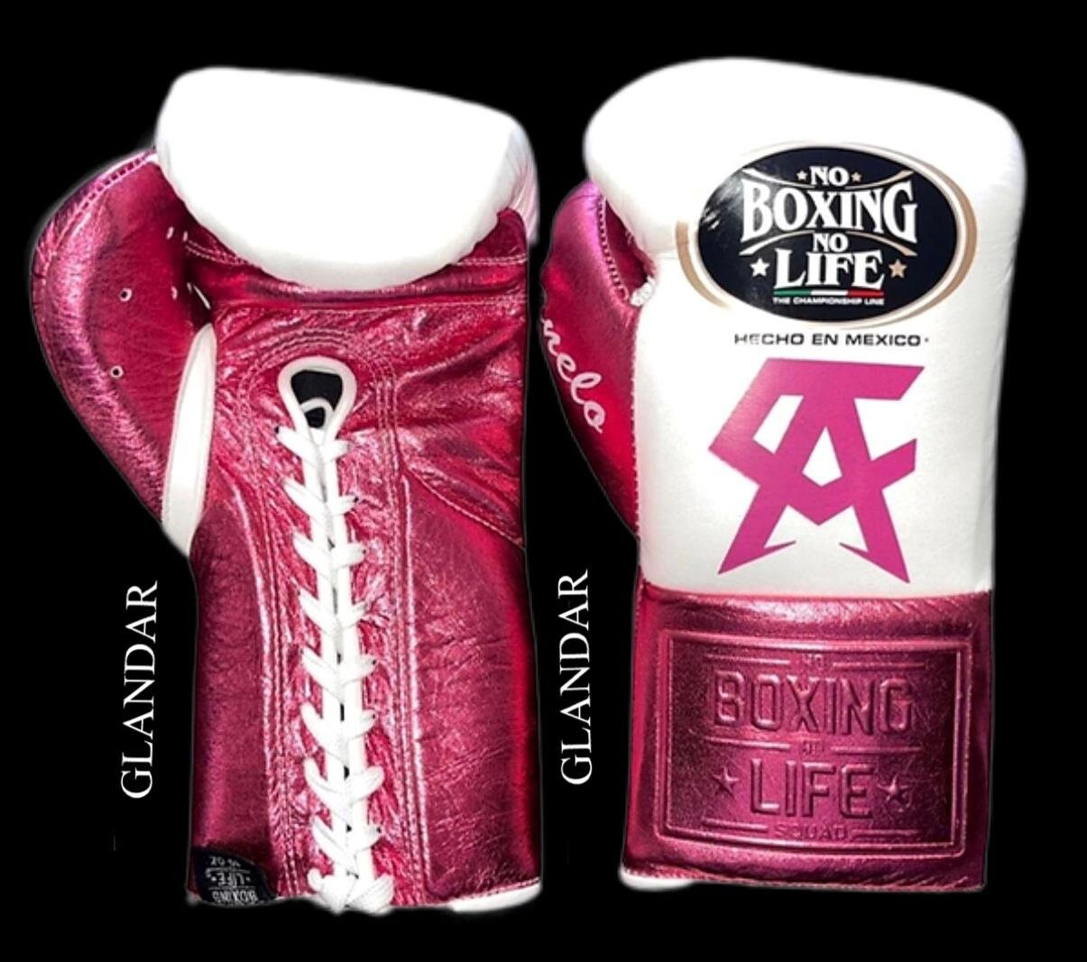 New Customized Canelo Handmade No Boxing No Life Boxing Gloves PINK - Etsy