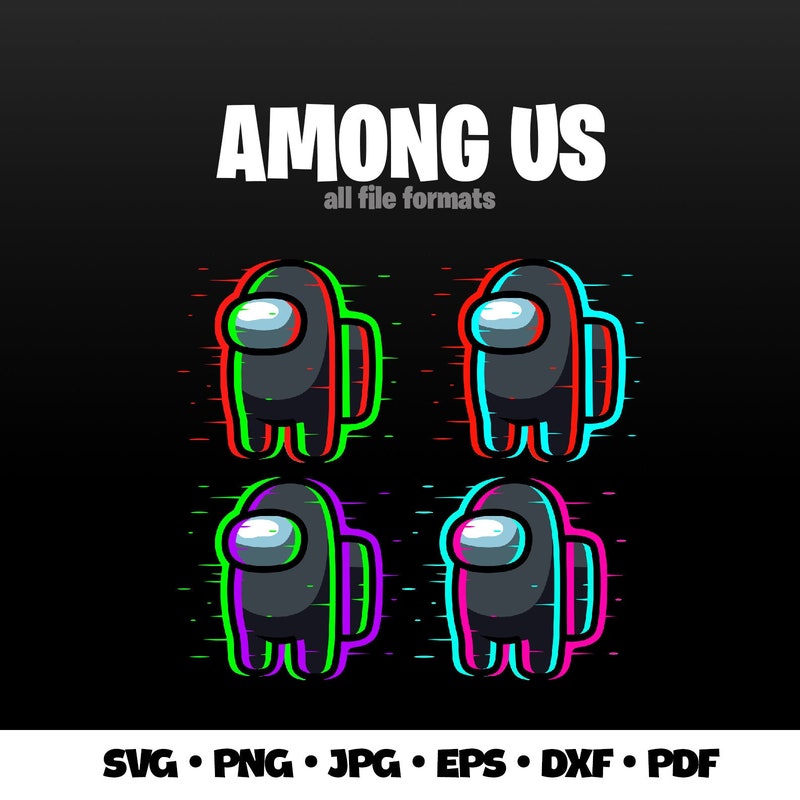 Amoung Us Svg - Etsy