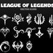 League of Legends Vector Icon Pack Lol Svg League Champions Riot Games ...