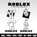 Roblox SVG Bundle Roblox Birhday Gift PNG Roblox Transparent Gamer Gift ...