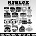 Roblox SVG Bundle Roblox Birhday Gift Roblox Clipart Gamer Gift for ...
