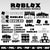 50 Roblox SVG Bundle Roblox Birhday Gift PNG Roblox Transparent Gamer ...