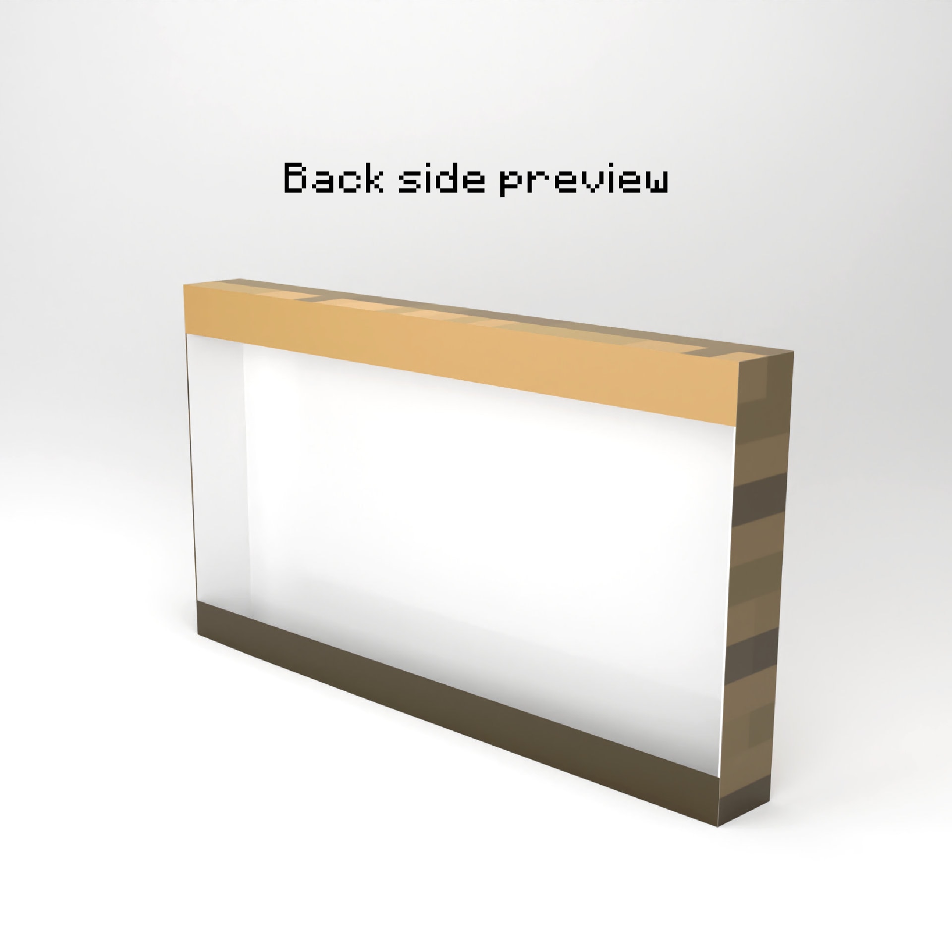 Minecraft Personalized Wooden Sign Papercraft Gift Minecraft Wooden ...