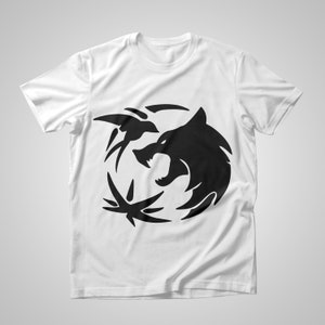 Witcher Svg Bundle Pack Witcher Vector Png White Wolf Svg Witcher Logo ...