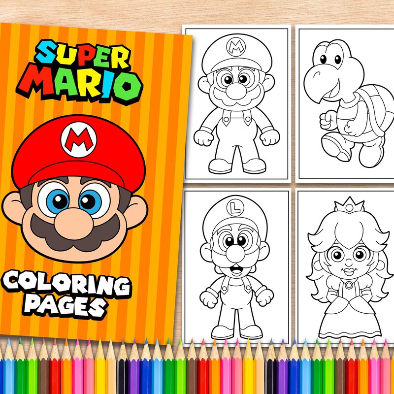 Super Mario Printable - Etsy