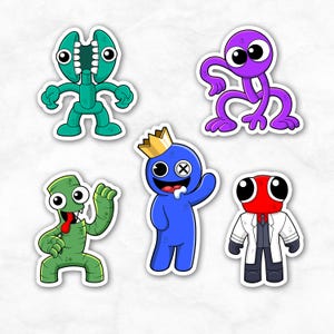 Rainbow Friends Svg Bundle Gaming Clipart Rainbow Friends Cricut Files ...