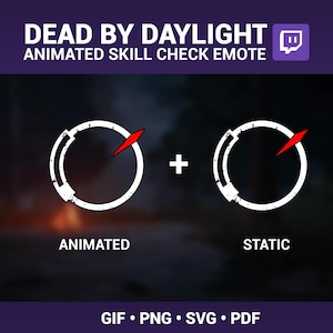 DBD Animated Skill Check Emote for Discord and Twitch DBD Emote GIF Dbd ...