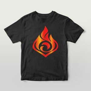 Genshin Impact Element Icons SVG Bundle Cut File Vector Genshin ...