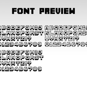 Minecraft 9 Fonts Svg Bundle Minecraft Alphabet Printable Minecraft ...