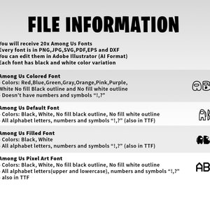 Among Us Font Birthday Boy Svg Bundle Among Us Alphabet Letters SVG ...