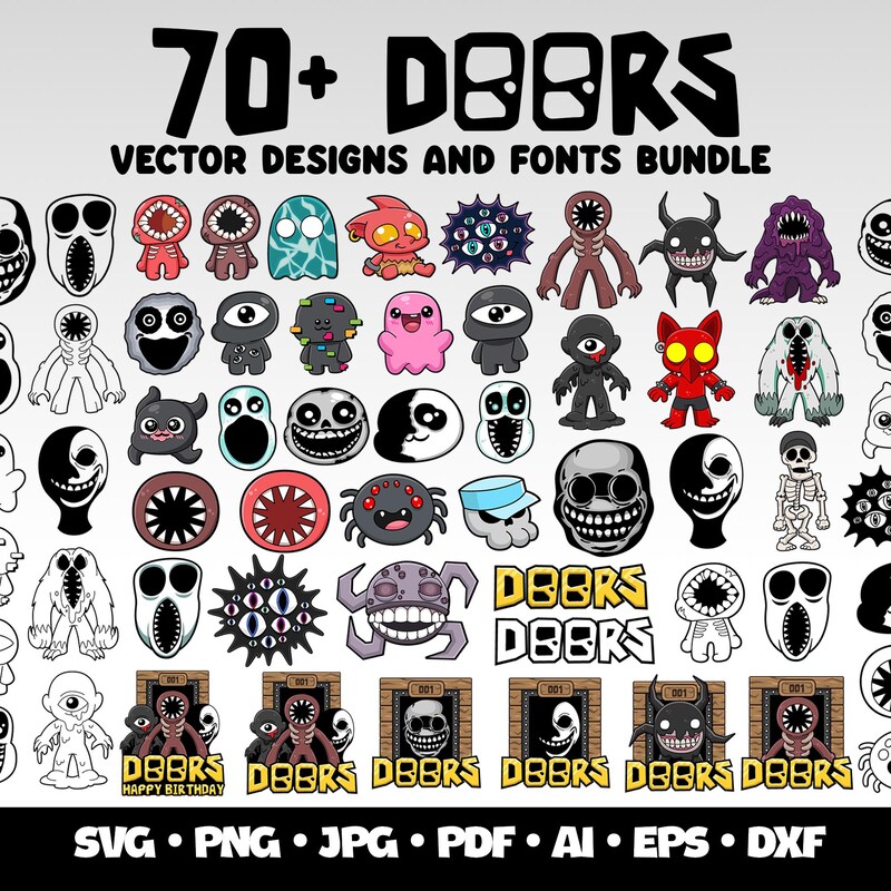 Roblox Doors And - Etsy