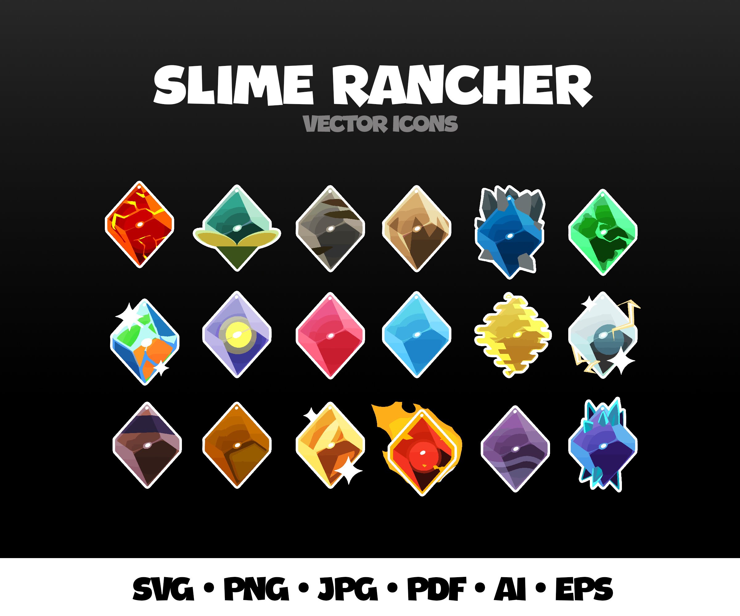Slime Rancher Svg Bundle Slime Rancher Vector Gamer Gift Slime Rancher ...