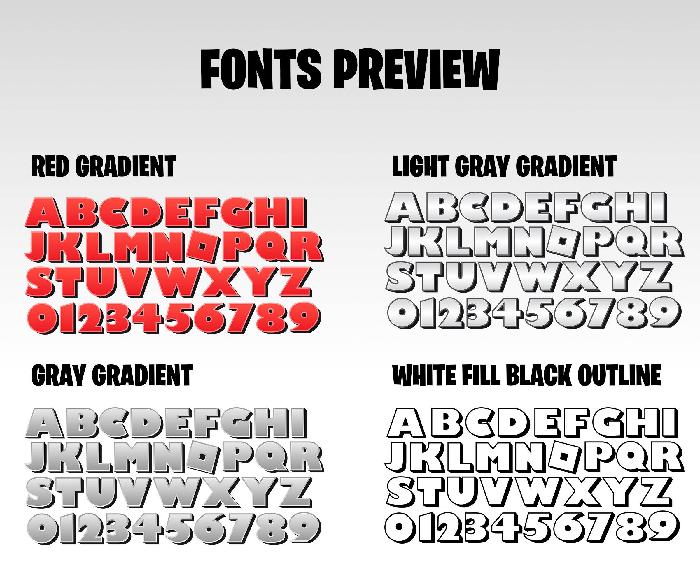 Roblox SVG Bundle Roblox Alphabet PNG Roblox TTF Gamer Gift for Roblox ...