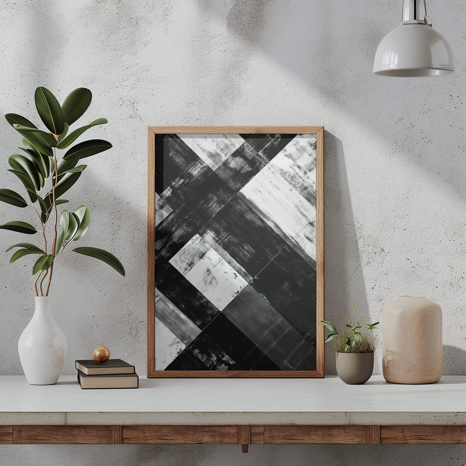 PSD Wood Frame Mockup Psd Digital Frame A4 Mockup for Artwork Moody ...