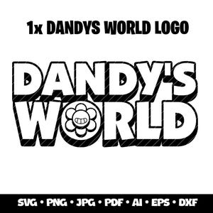 50 Dandy's World SVG Bundle Roblox Characters Gamer Birthday Party ...