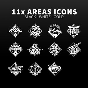 Genshin Impact SVG Bundle Elements Genshin Impact Characters Vector ...