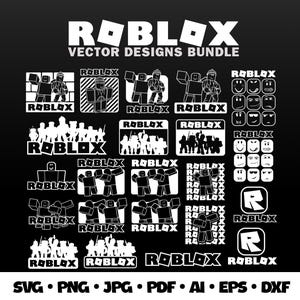 Roblox SVG Bundle Roblox Birhday Gift Roblox Clipart Gamer Gift for ...