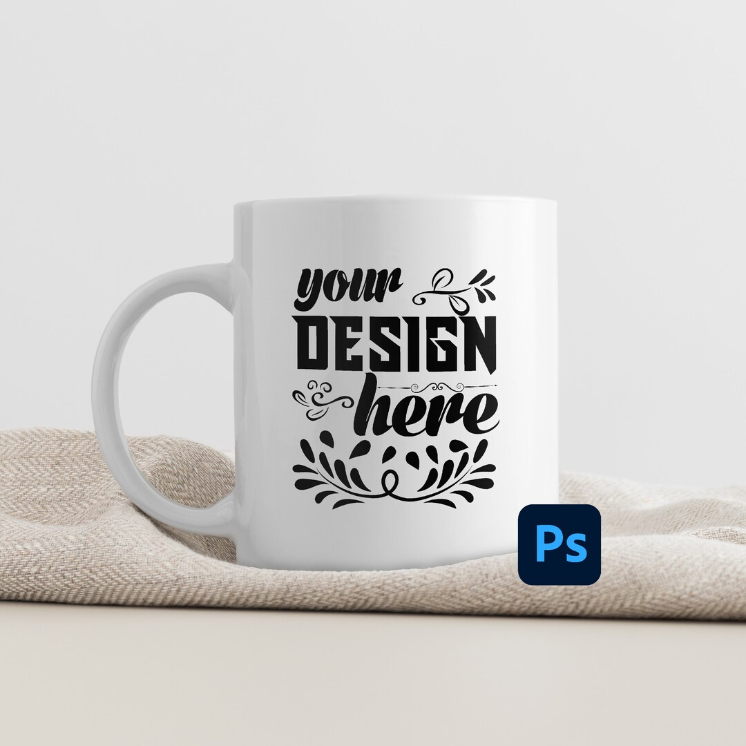 PSD Mug Mockup White Blank Coffee Mug Mockups Bundle PSD Coffee Mug ...