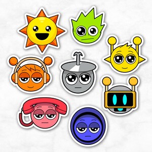 82 Incredibox Sprunki Svg Bundle Sprunki Beats Gaming Clipart Layered ...