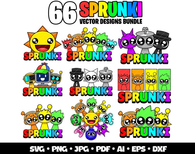 Incredibox Sprunki Retake Full Package All Characters Normal and Horror ...