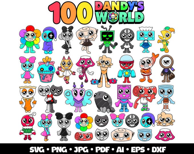 Dandy’s World Dragon Puppets - Etsy