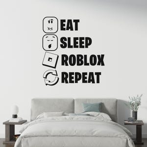 Roblox SVG Eat Sleep Roblox Repeat Shirt Design Roblox Cricut Birthday ...