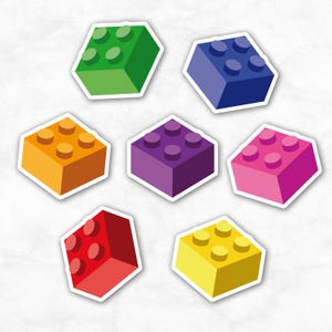 Brick Building Blocks Svg Bundle Kids Toys Building Blocks Svg Brick ...