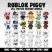Roblox Piggy SVG Bundle Roblox Characters Cricut Roblox Birthday Gift ...
