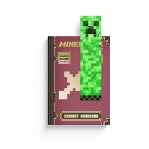 30 Mine Bookmarks Printable PDF Minecraft Bundle Gaming Clipart ...