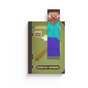 30 Mine Bookmarks Printable PDF Minecraft Bundle Gaming Clipart ...
