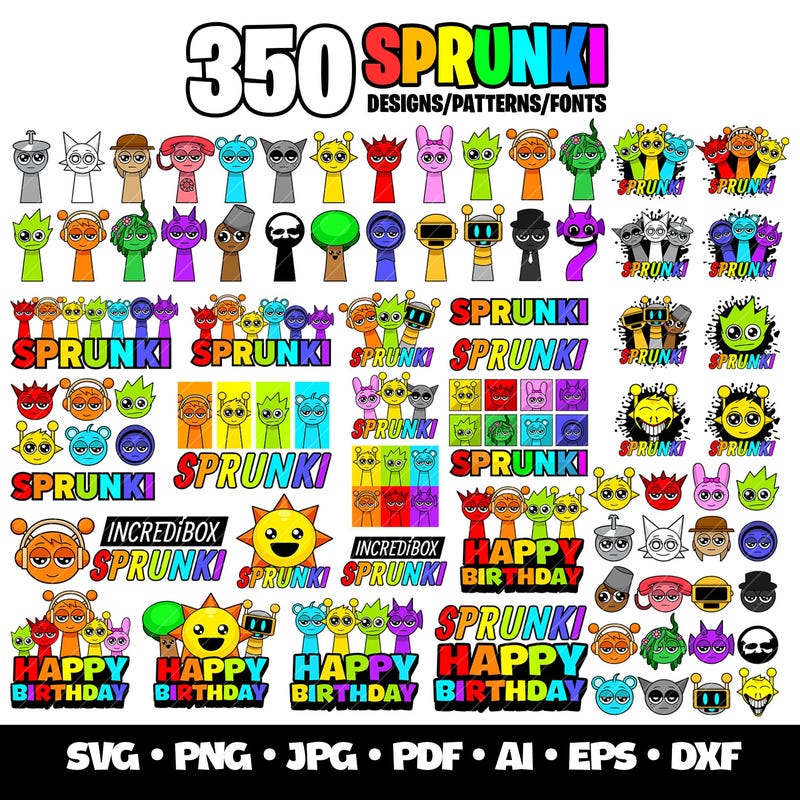 Sprunki Sticker - Etsy